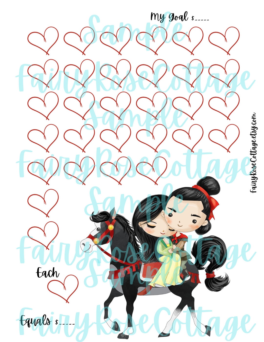 Valentines Day Savings Tracker for Cash Budgeting | Saving for Date ...