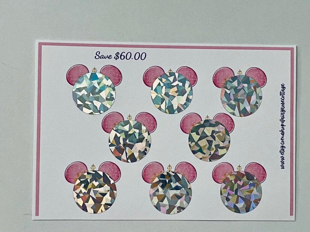 Princess Scratch off Savings Challenge, Scratch and Save, Scratch off ...