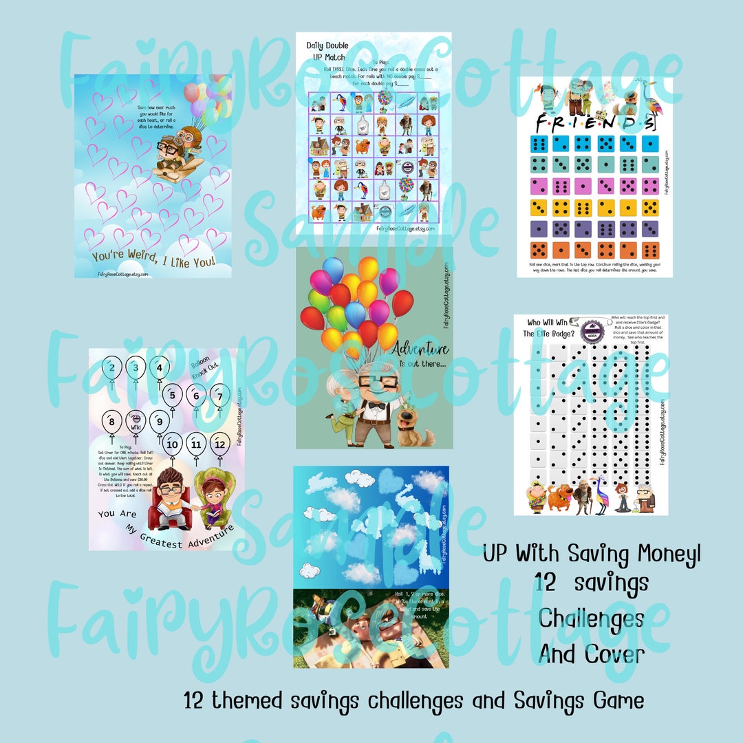 Savings Challenge Book, Savings Challenge , Saving Money Games, PDF ...