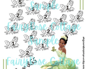 Mermaid Savings Tracker Savings Challenge Game Money Saving Challenge ...