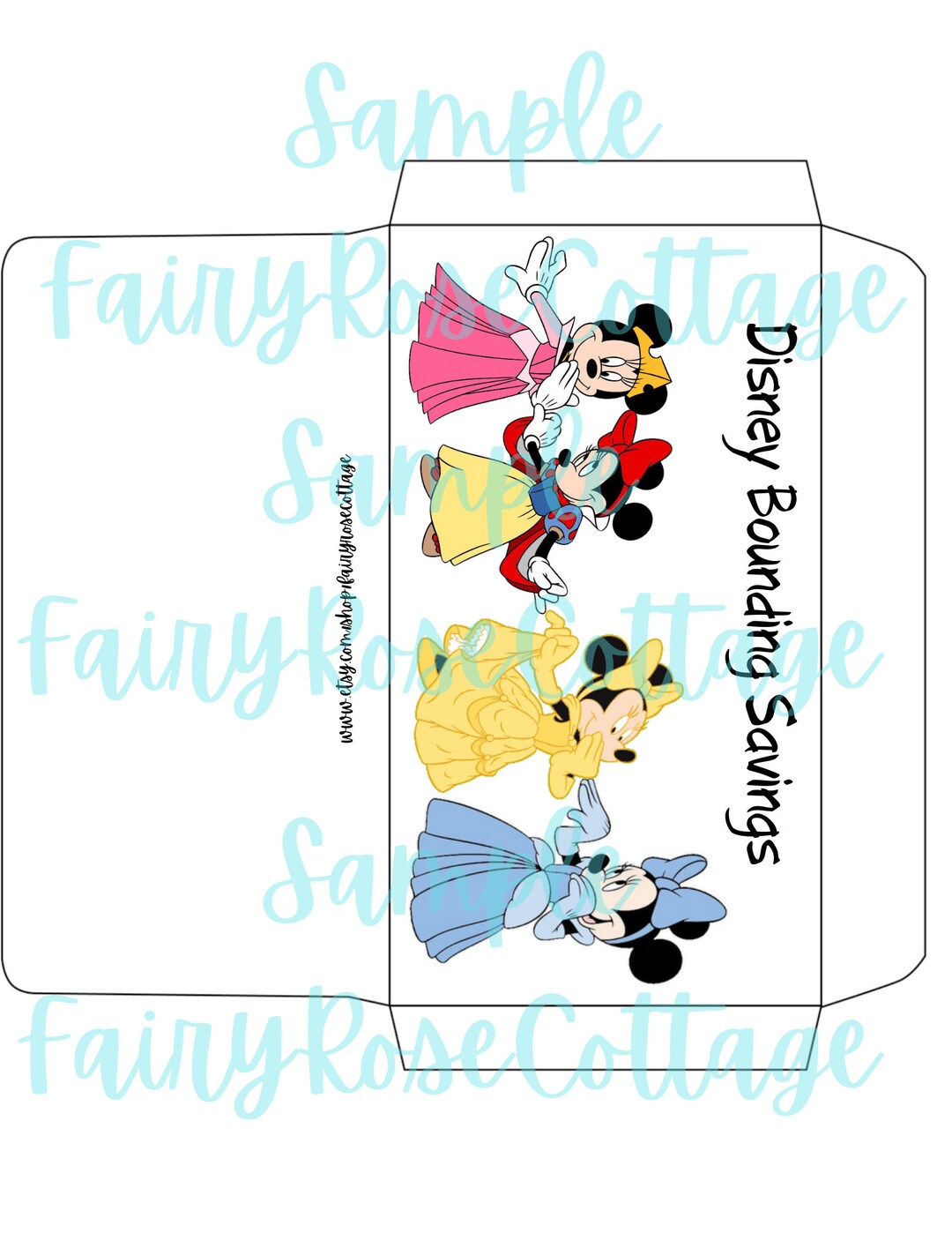 Cash Saving Envelope Challenge, Printable Envelope ONLY - Etsy