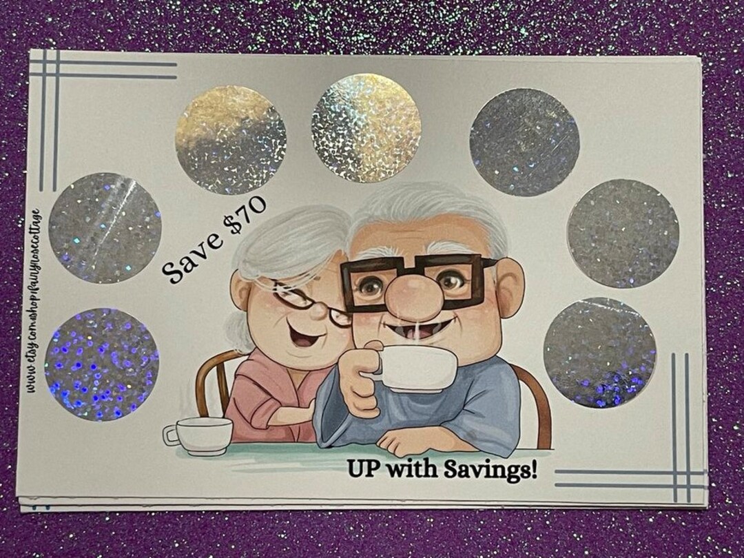 Scratch off Savings Challenge, Scratch and Save ,scratch off Card ...