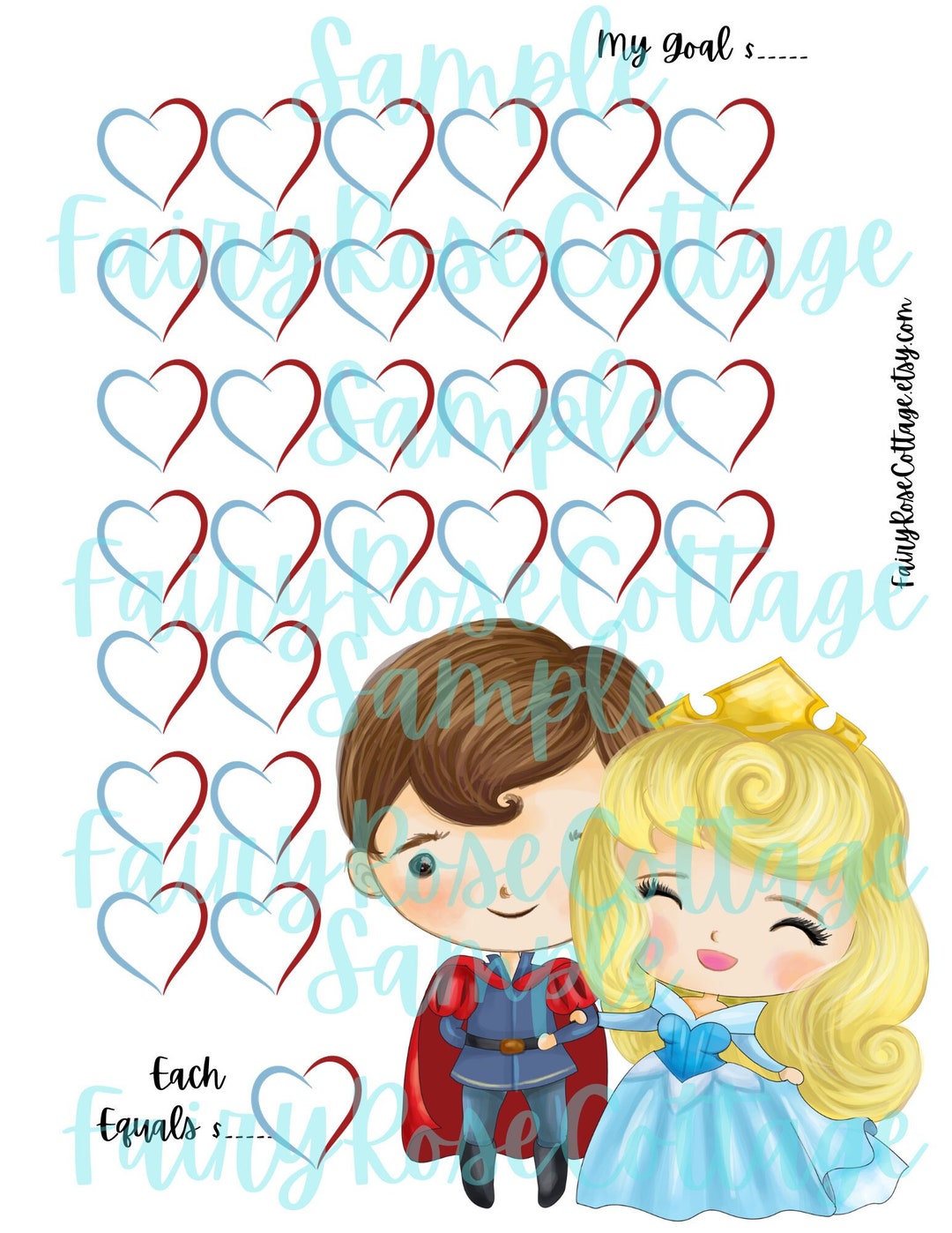 Valentines Day Savings Tracker for Cash Budgeting | Saving for Date ...