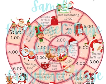 Savings Game Board Savings Challenge Game Money Saving Challenge - Etsy