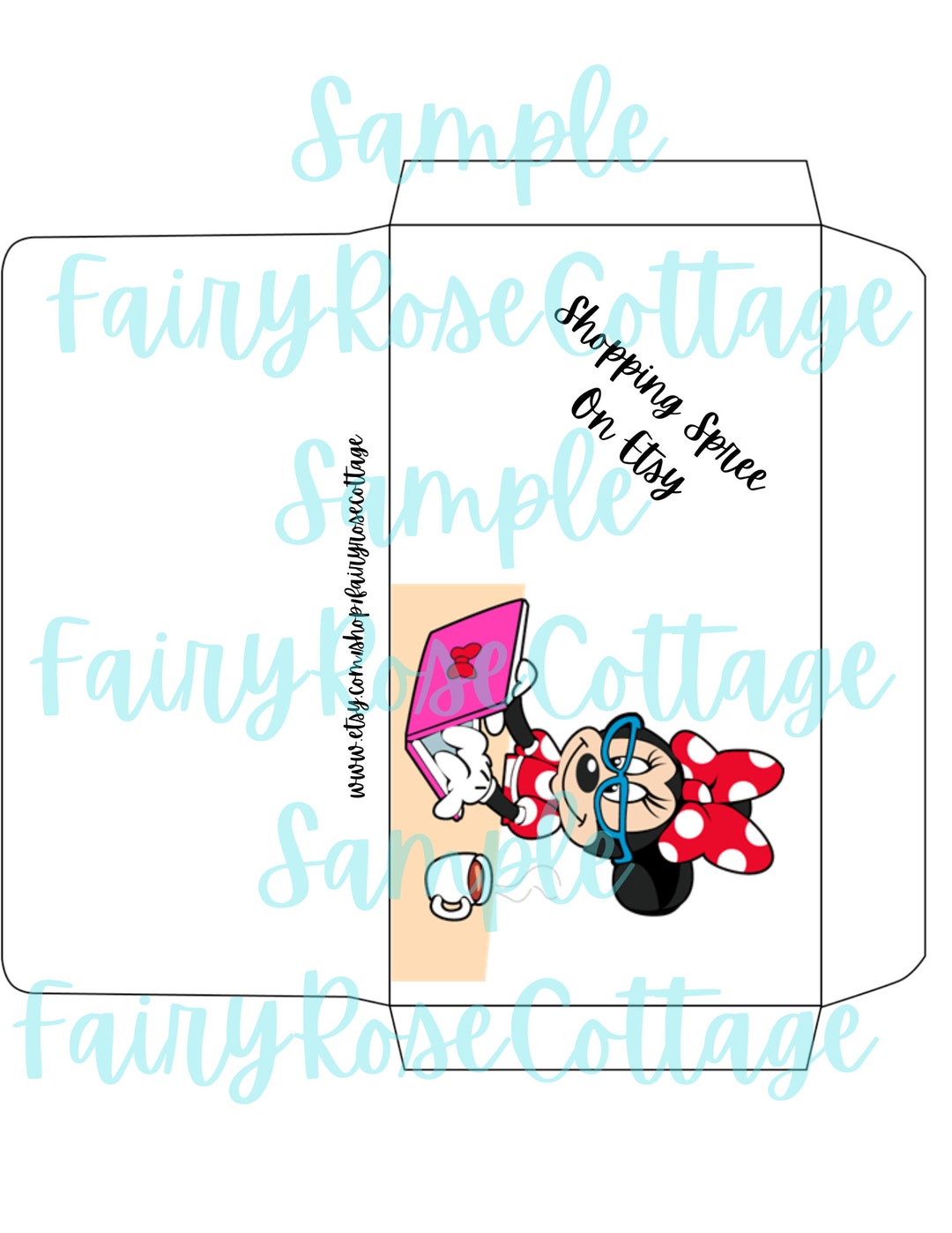 Cash Saving Envelope Challenge Printable Envelope Only - Etsy