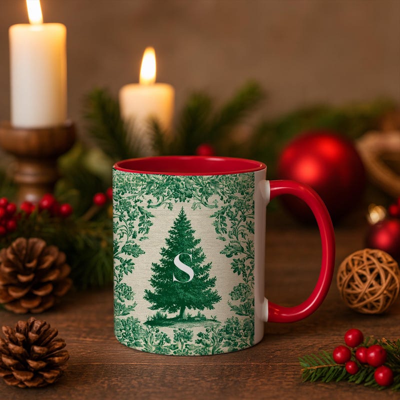 Green Custom Mug Toile - Etsy