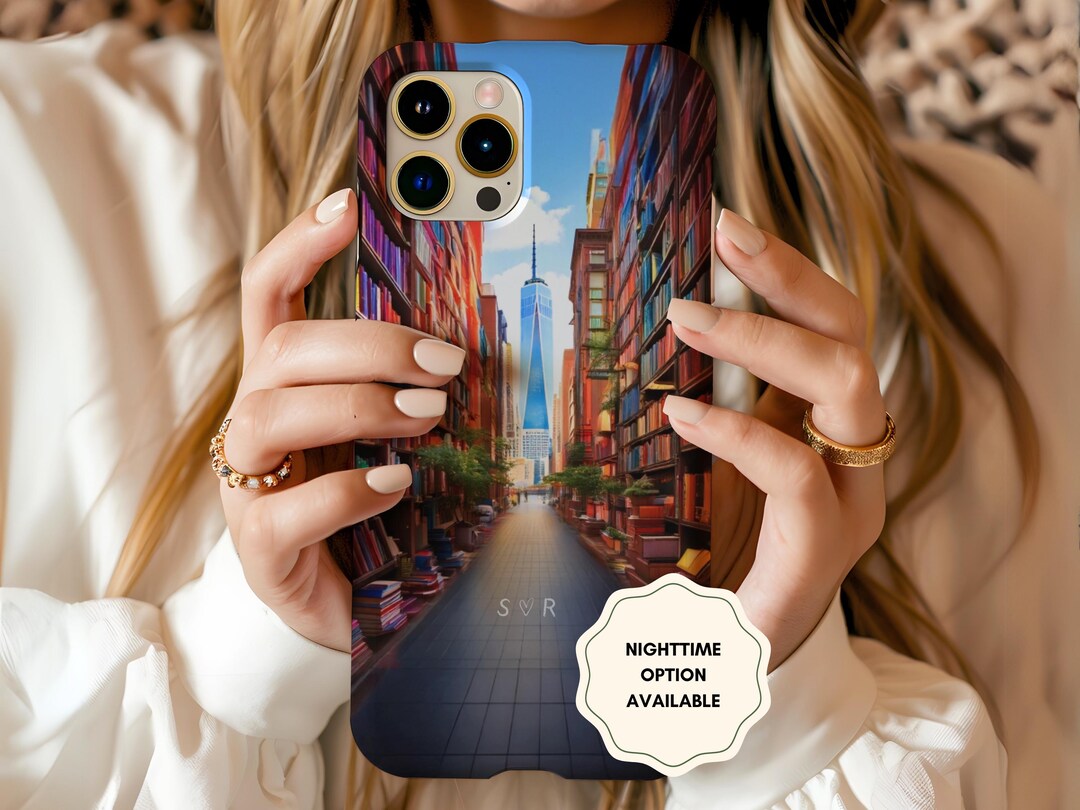 Personalizable World Trade Center Phone Case for Her Bookish Reading ...