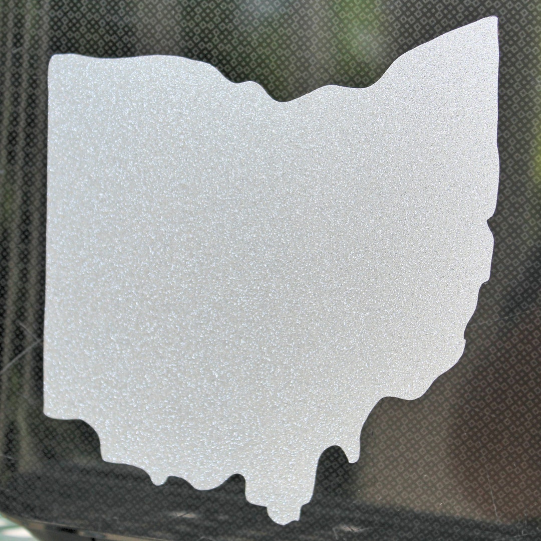 State of OHIO Decal, Sticker, Vinyl, Car Decal, Outdoor Decal, Computer ...