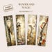WOODLAND ANIMAL BOOKMARKS | 2x7", Print at Home Pdf, Instant Download ...