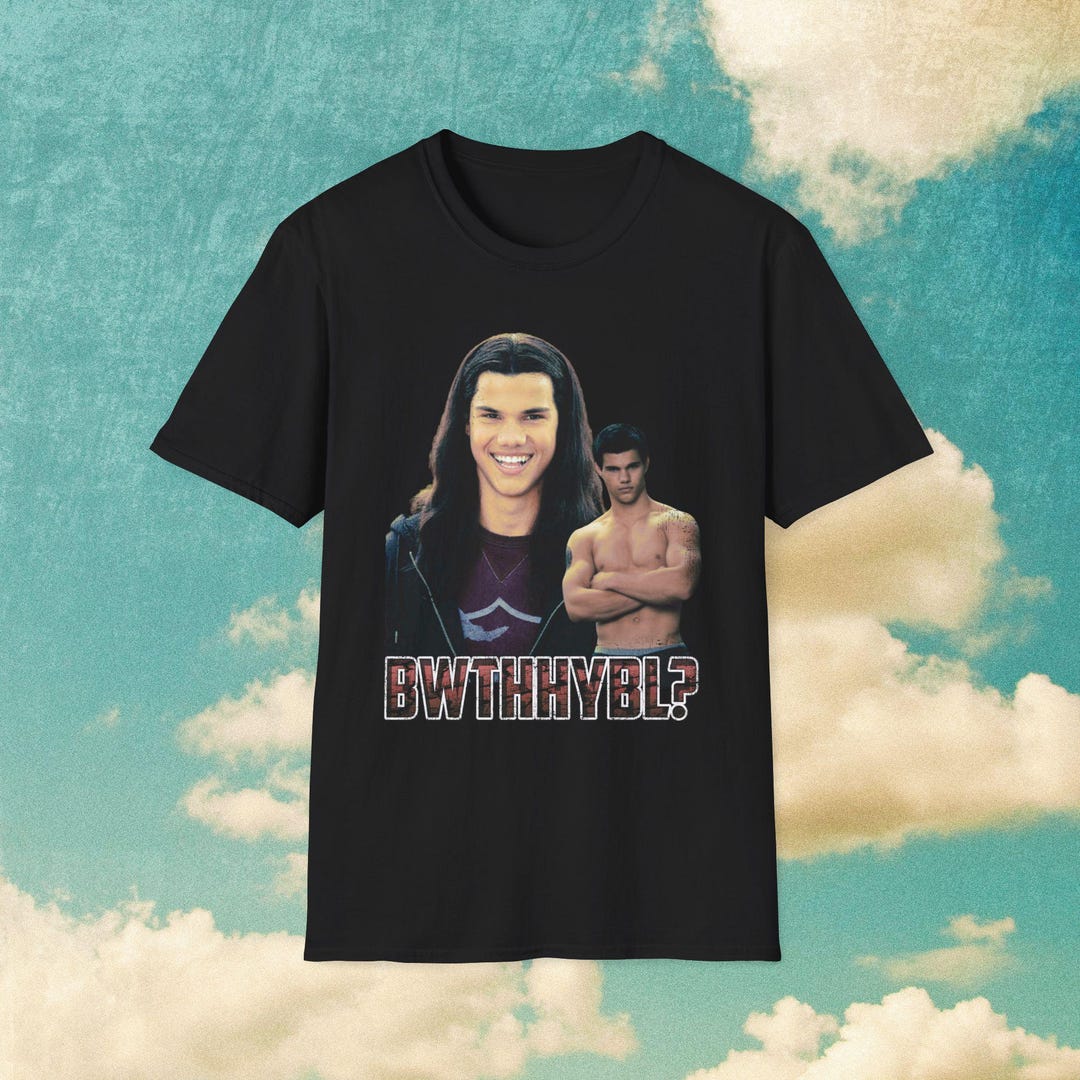 BWTHHYBL Retro Team Jacob T-shirt, Twilight Movie Fan Shirt, Funny Tee ...