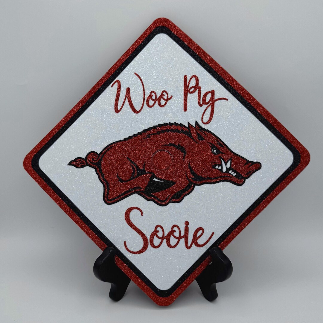 Bold Boards Custom Graduation Cap Topper: University of Arkansas ...