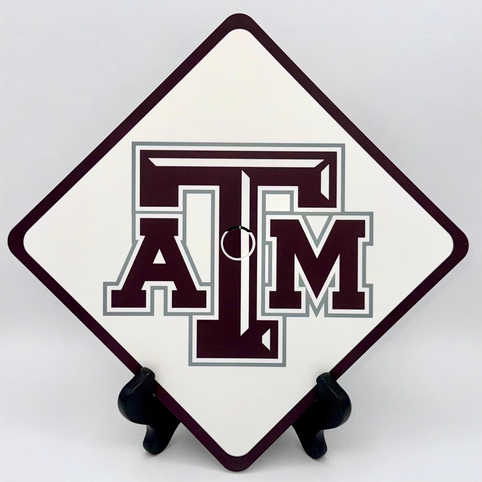Graduation Cap Topper - Decorated Texas A&M - Printed Finish - Aggies ...