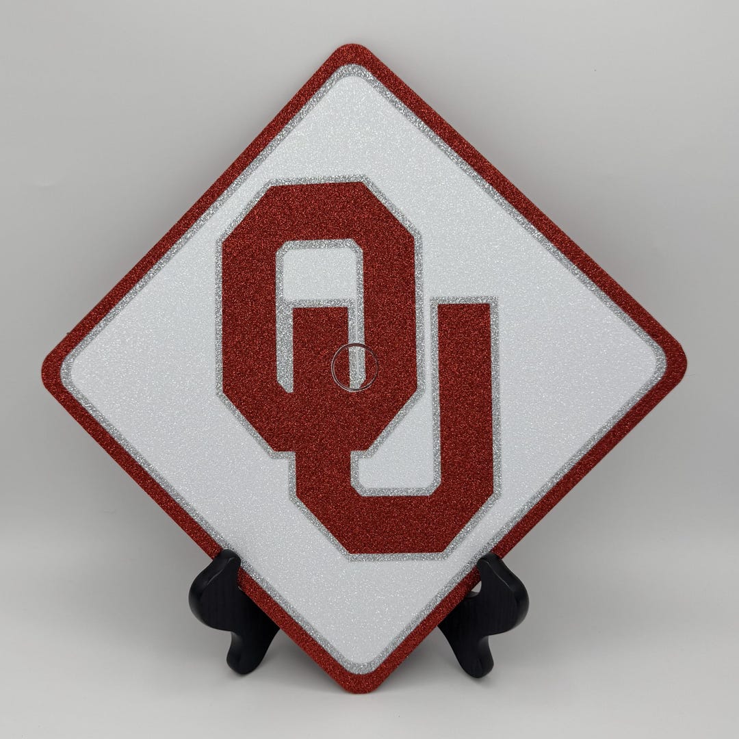 Bold Boards Graduation Cap Topper: Oklahoma University - Sooners ...