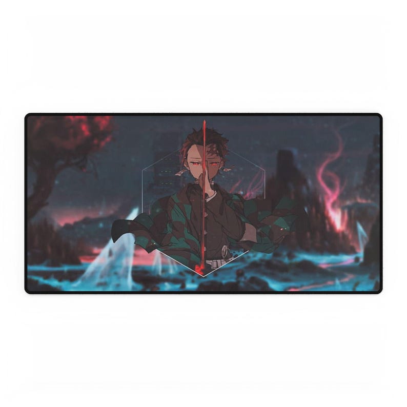 Demon Slayer Desk Mats, Anime Mousepad for Gamers, Large Gaming Pad ...