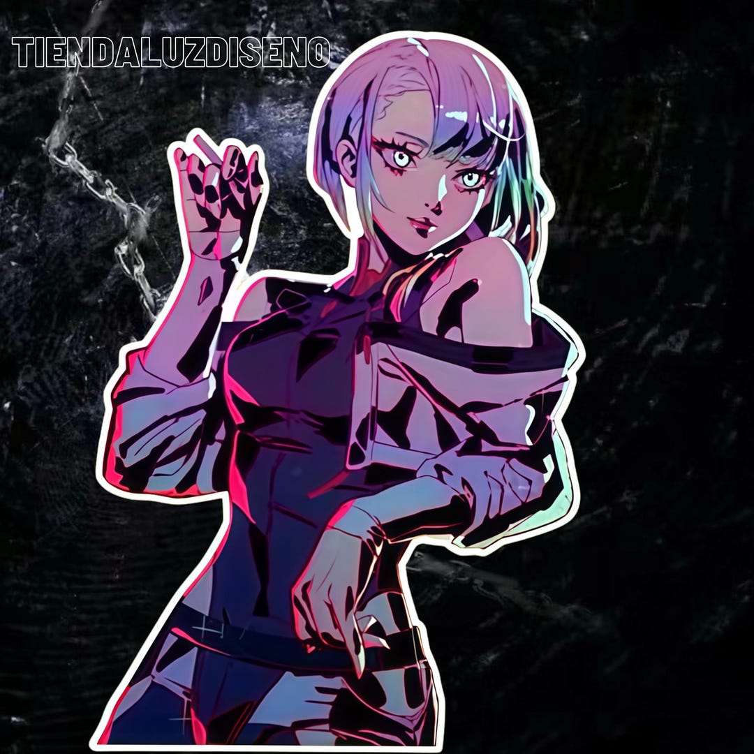 Cyberpunk: Edgerunners Stickers, Lucy Stickers, Reflective Car Stickers ...