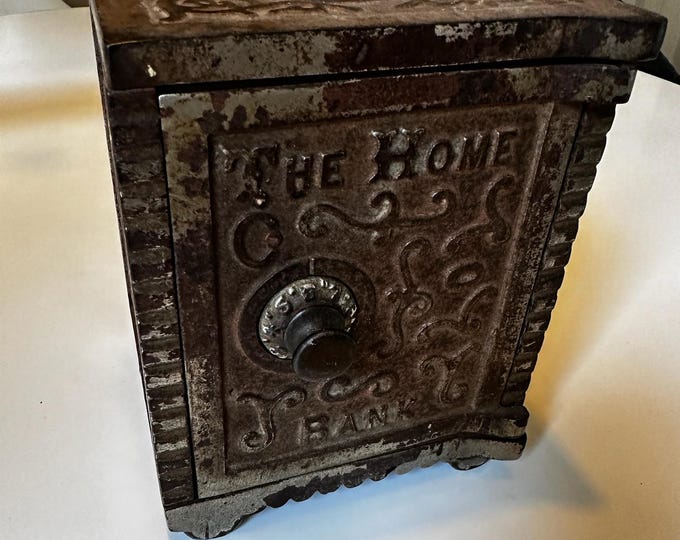 Mini Antique Safe - Vintage Combination Safe - Collectible - Etsy