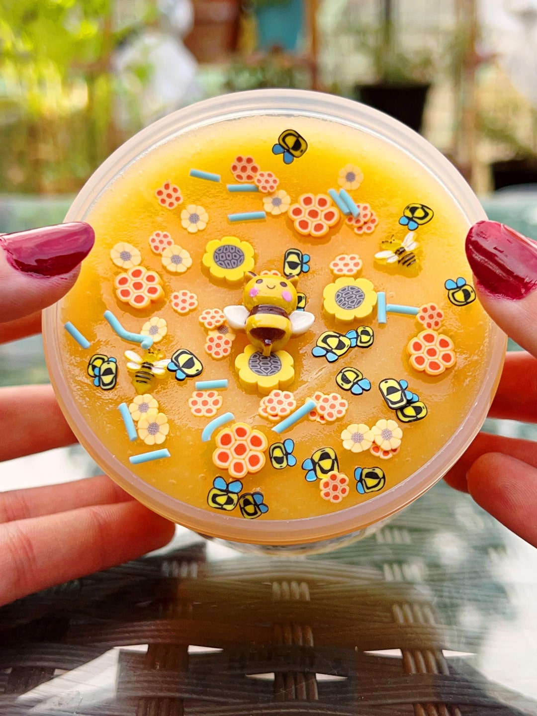 Oh Honey - Jelly Slime, Fidget Toy, Stress Relief, Snow Slime, Thick ...