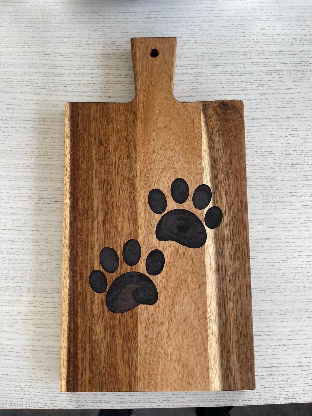 Puppy Paw Charcuterie Board, Dog Paw, Dog Theme Cutting Board, Gift for ...
