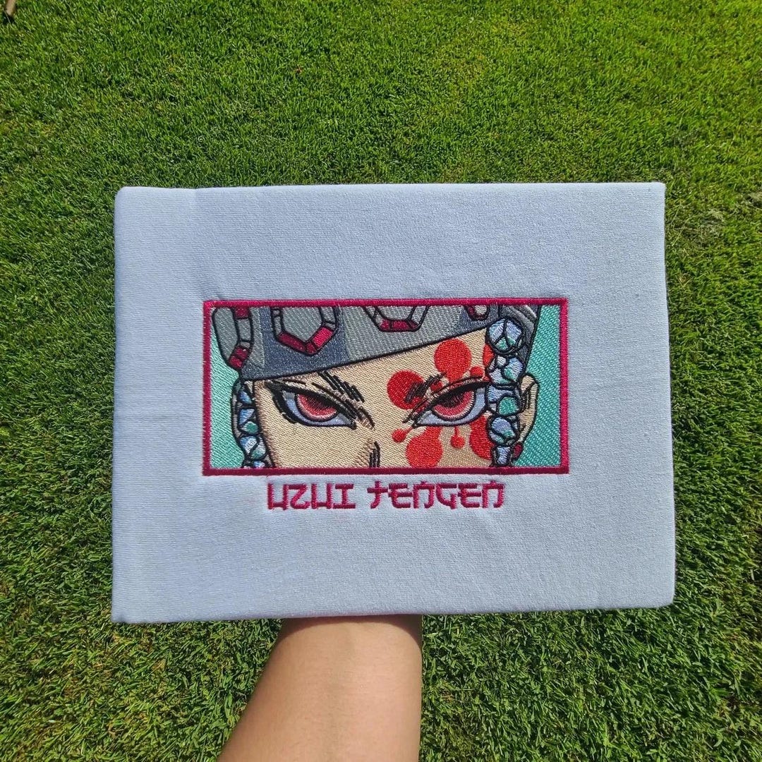 Tengen Uzui Sweatshirt Demon Slayer Embroidered Design - Etsy