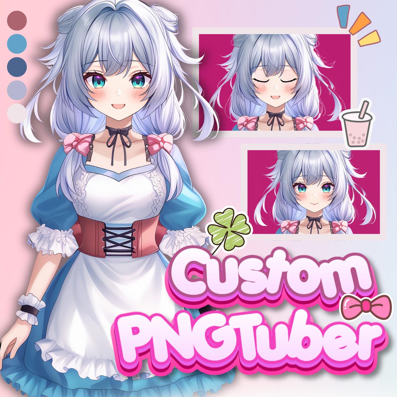 Custom Pngtuber, Pngtuber Character Commissions, Veadotube Character ...