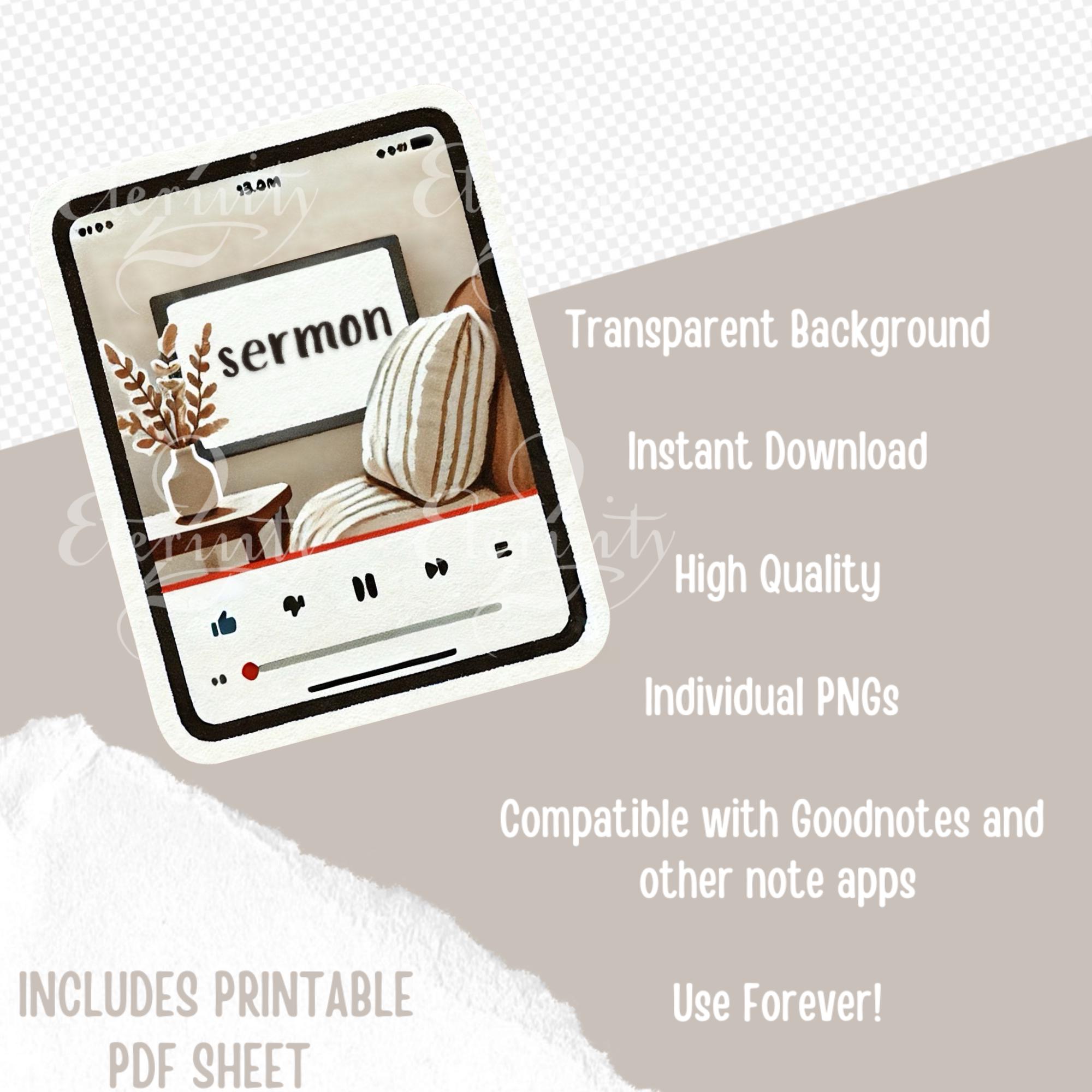 Cozy Christian Stickers for Planners, Neutral Aesthetic, Faith-based ...