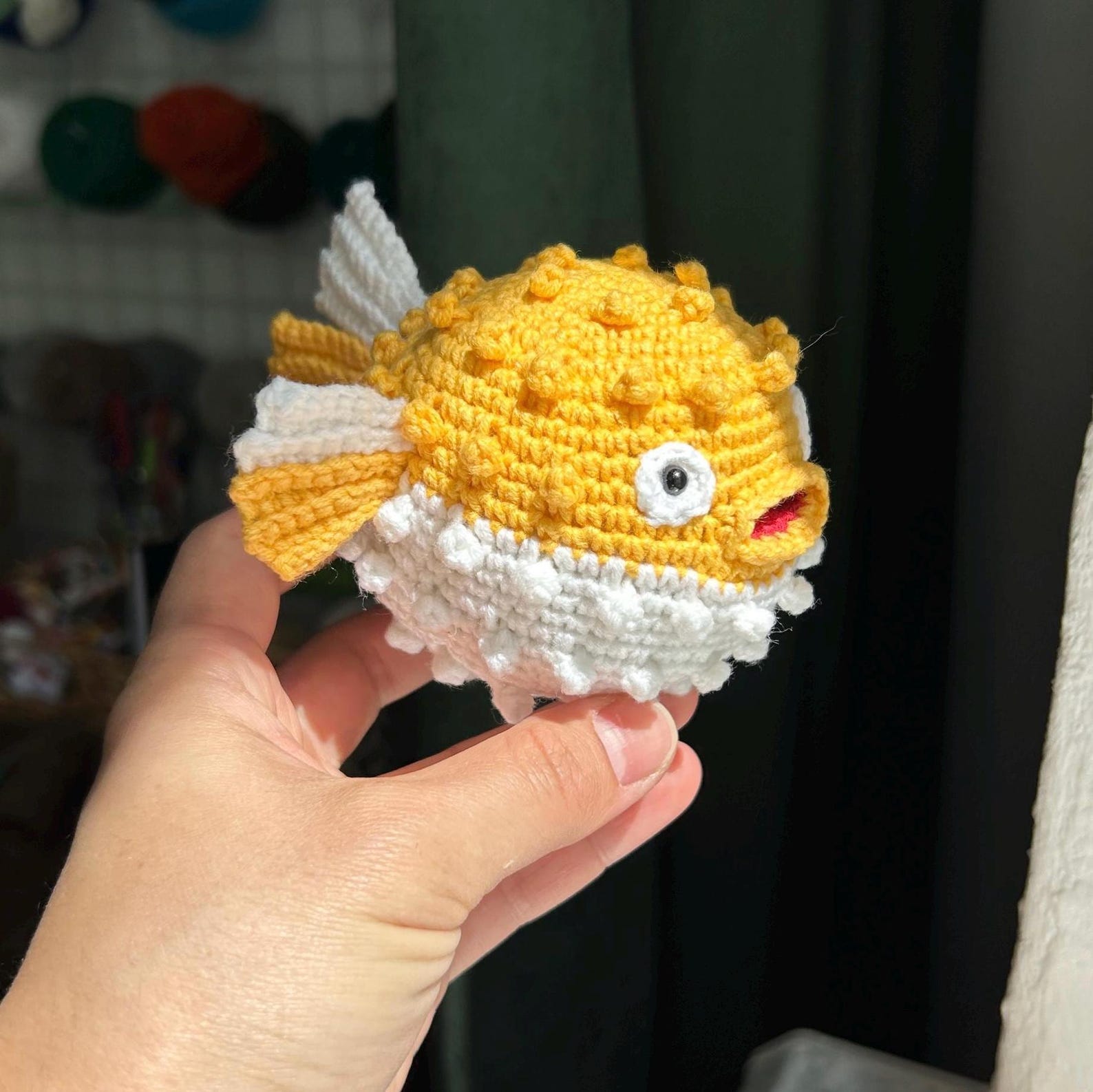 Pufferfish Crochet Pattern, Fugu Fish Pattern, Underwater Animal ...