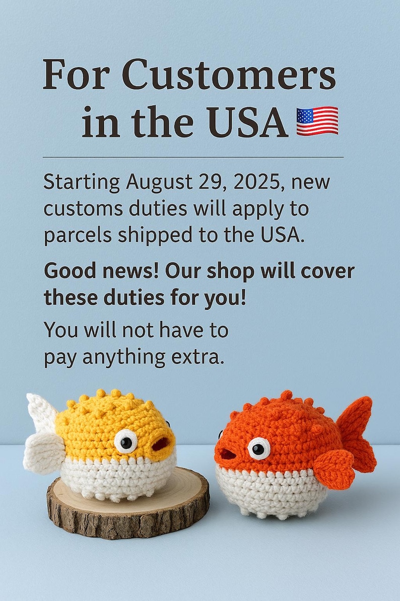 Crochet Puffer Fugu Fish Toy. Stuffed Sea Animals. Amigurumi Tropical ...