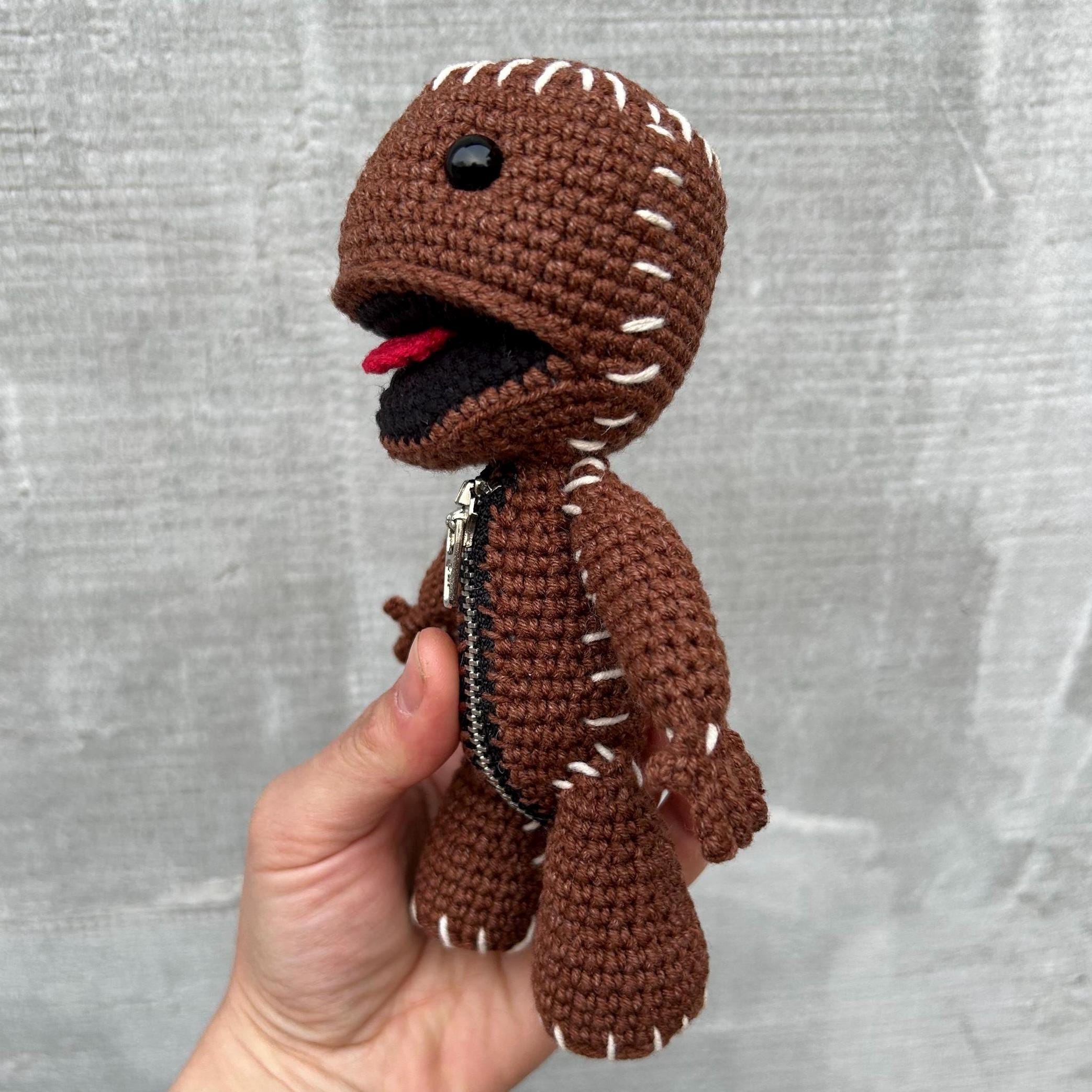 Handmade Amigurumi Sackboy Inspired Crochet Doll | Littlebigplanet Fan ...