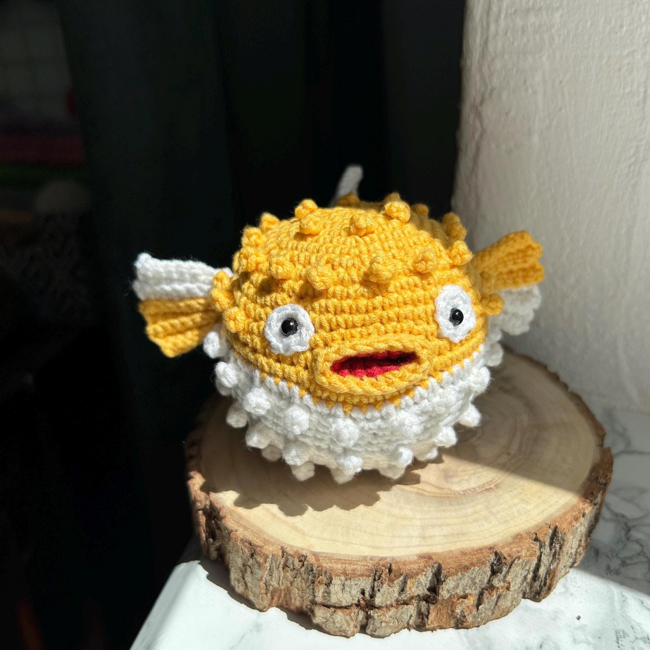 Pufferfish Crochet Pattern, Fugu Fish Pattern, Underwater Animal ...