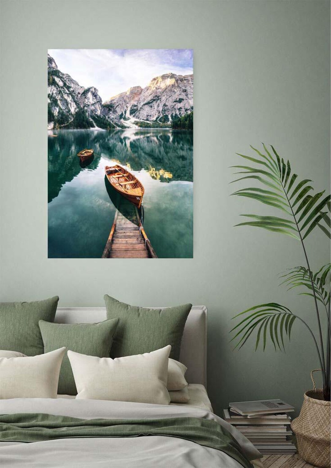 Boat Glass Art, Wall Glass Art, Glass Backsplash, Nature Glass Decor ...