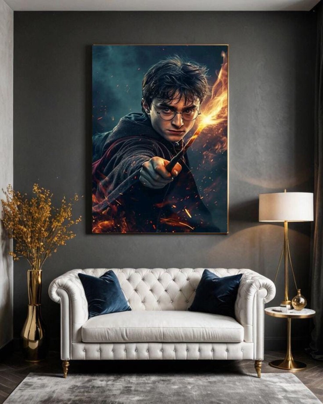Harry Glass Art Potter Wall Glass Lord of the Rngs Art Tempered Glass ...