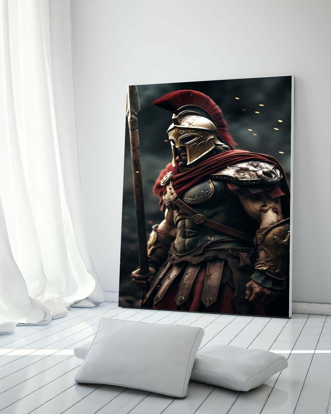 300 Spartan Wall Glass , Wall Design, Wall Glass Arts, Glass Decors ...