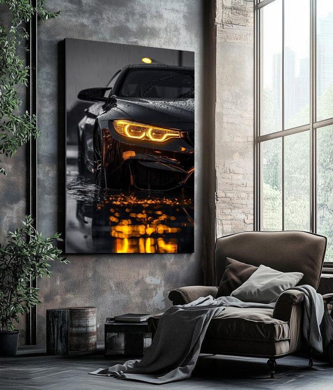 Bmw Glass Art, Glass Tempered Art, Sport Car Glass, Bmw M3 Glass ...