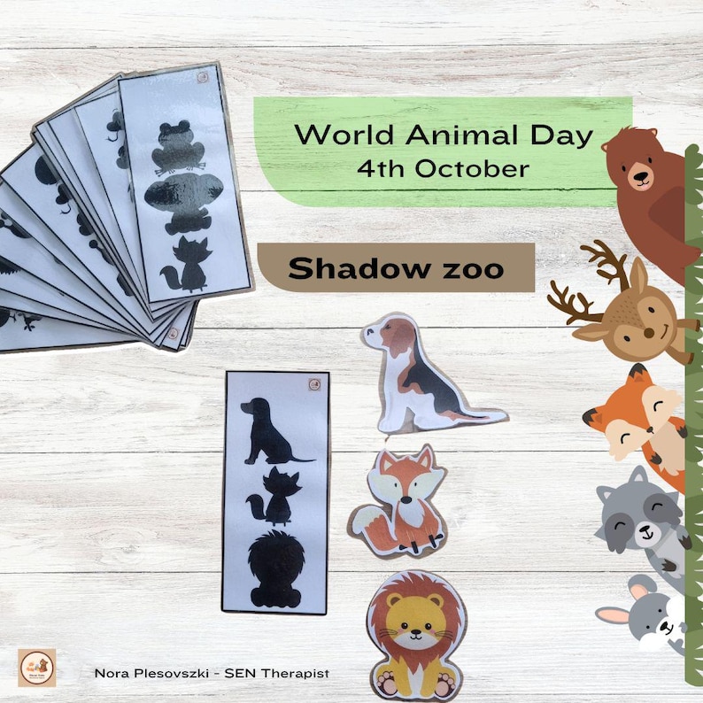 Shadow Zoo - Etsy