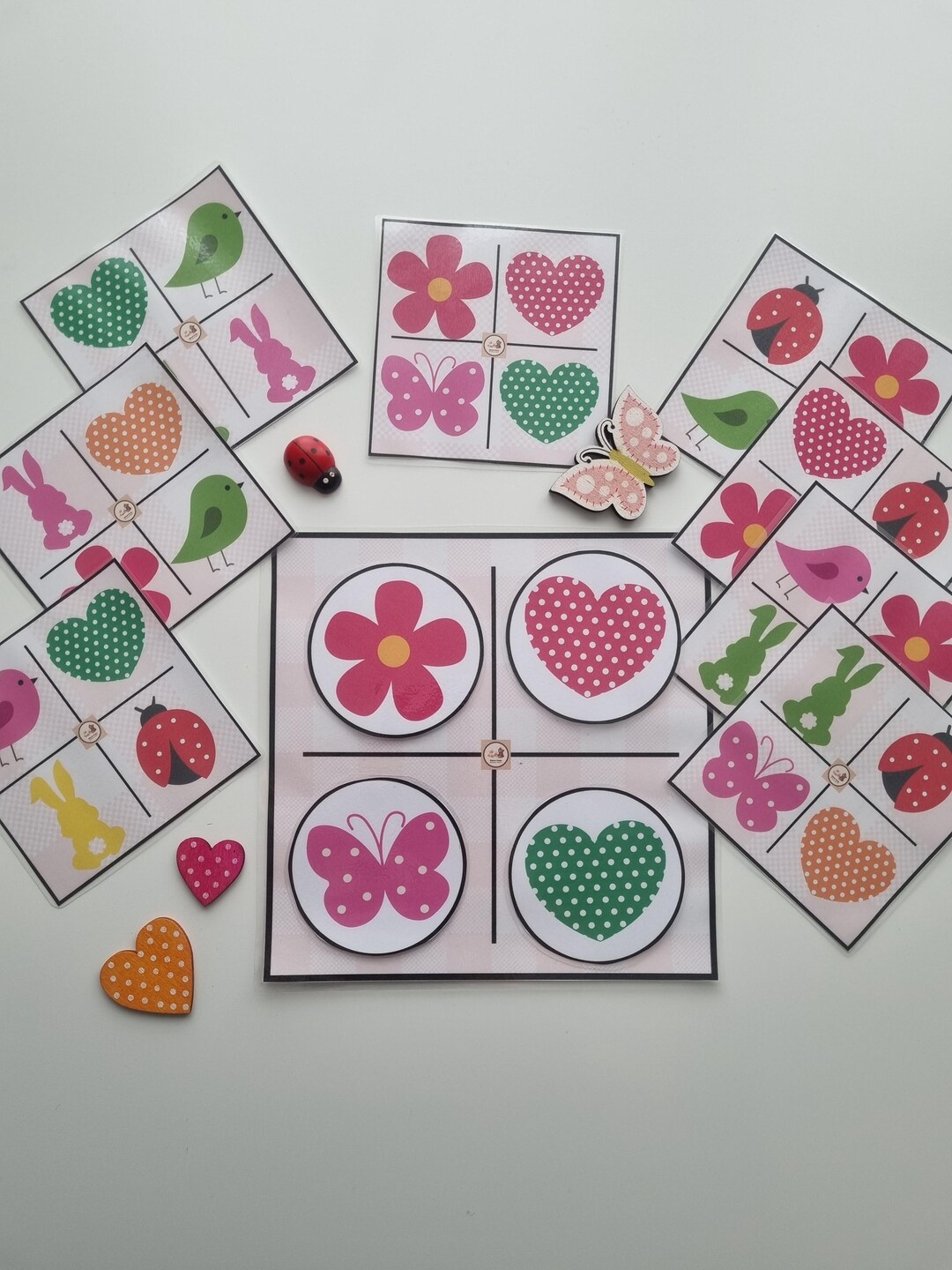 Spring Symbols Spatial Awareness Game, Attention Development, Easter ...