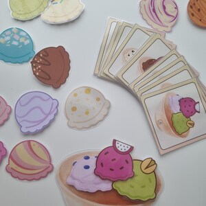 Build Your Ice Cream - Attention Development Game - Etsy