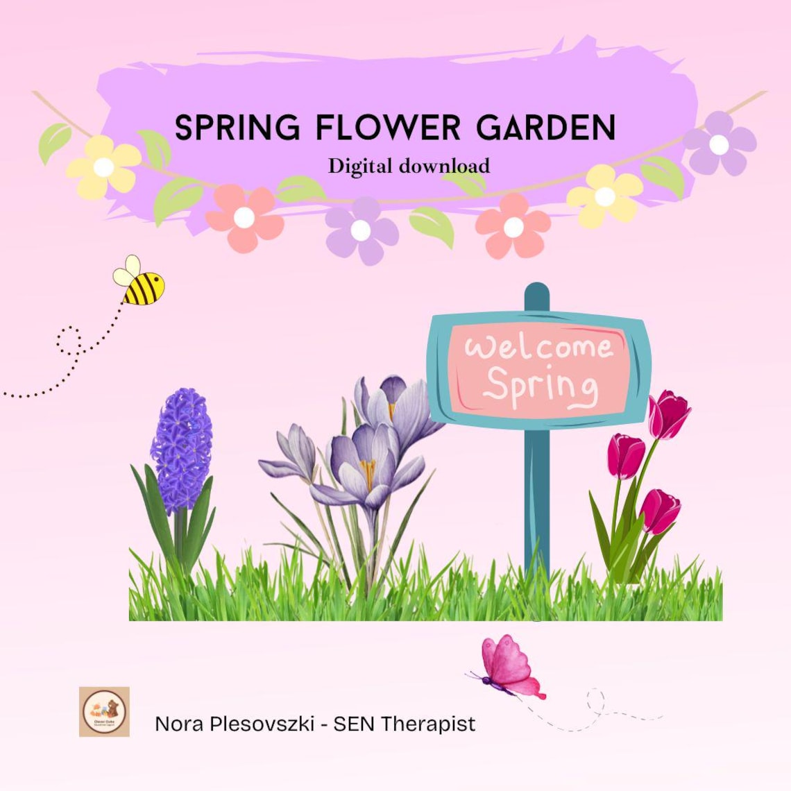 Spring Flower Garden Game - Etsy
