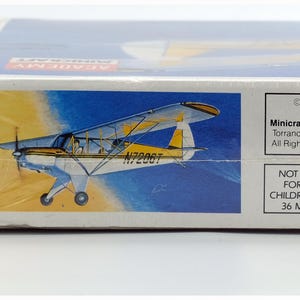 Academy Minicraft Piper PA-18-35 Super Cub 1/48th Scale Plastic Model ...