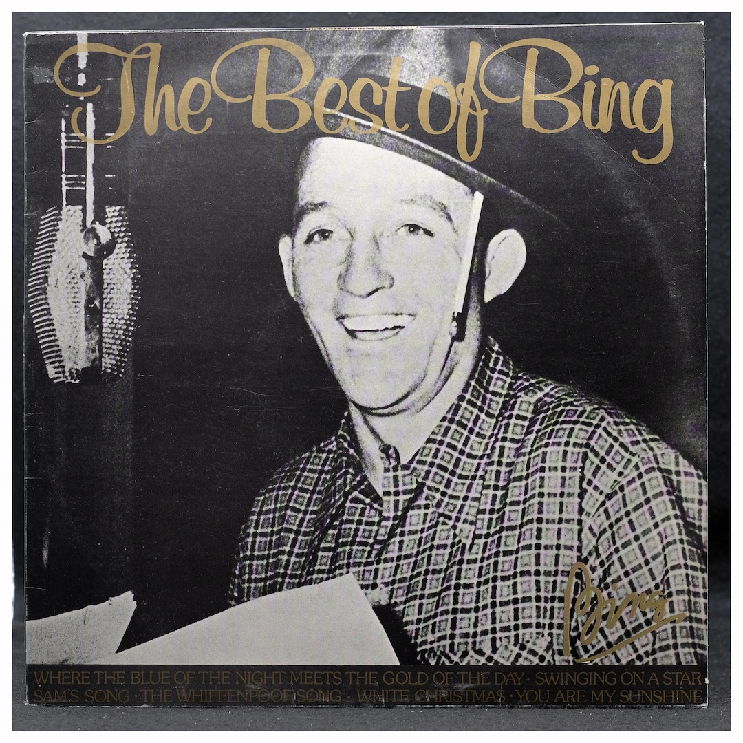 Bing Crosby the Best of Bing Vinyl Album UK Pressing 1974, Asy ...
