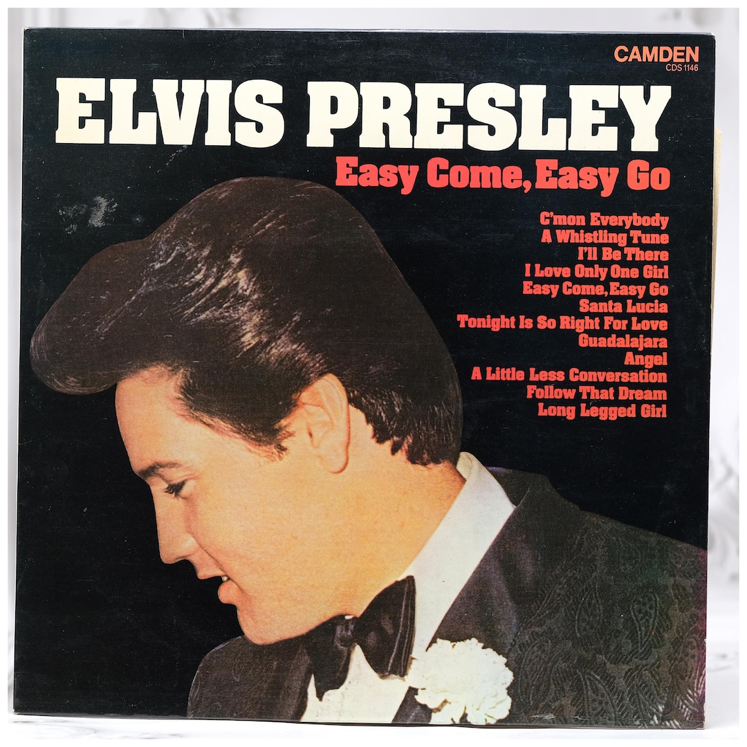 Elvis Presley Easy Come Easy Go Vinyl Album Camden Label CDS1146 - Etsy