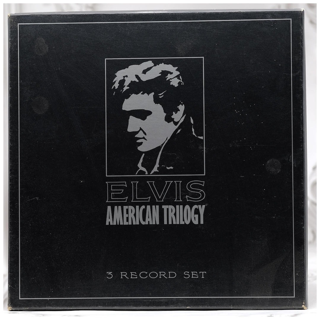 Elvis Presley Elvis American Trilogy 3xlp, Comp Box, - Etsy