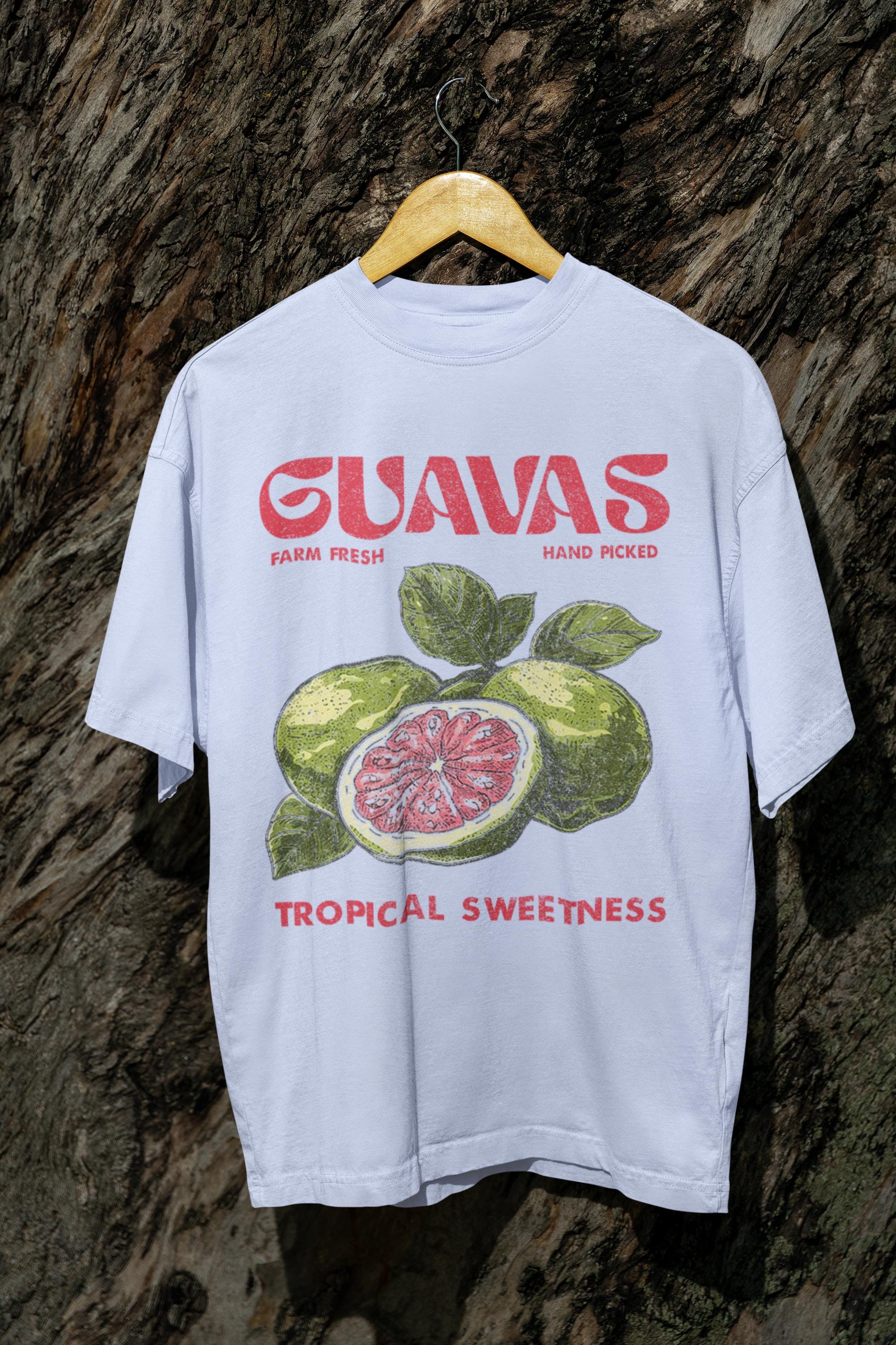 Guavas Shirt Tropical Sweetness, Retro Fruit T-shirt, Vintage Shirt ...