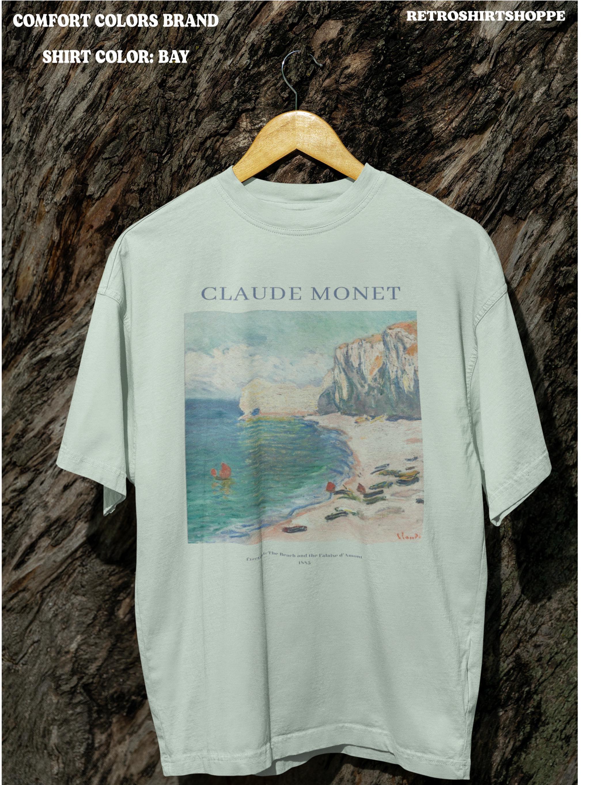 Claude Monet Shirt, Monet Art Print T-shirt, Vintage Art Graphic Tee ...