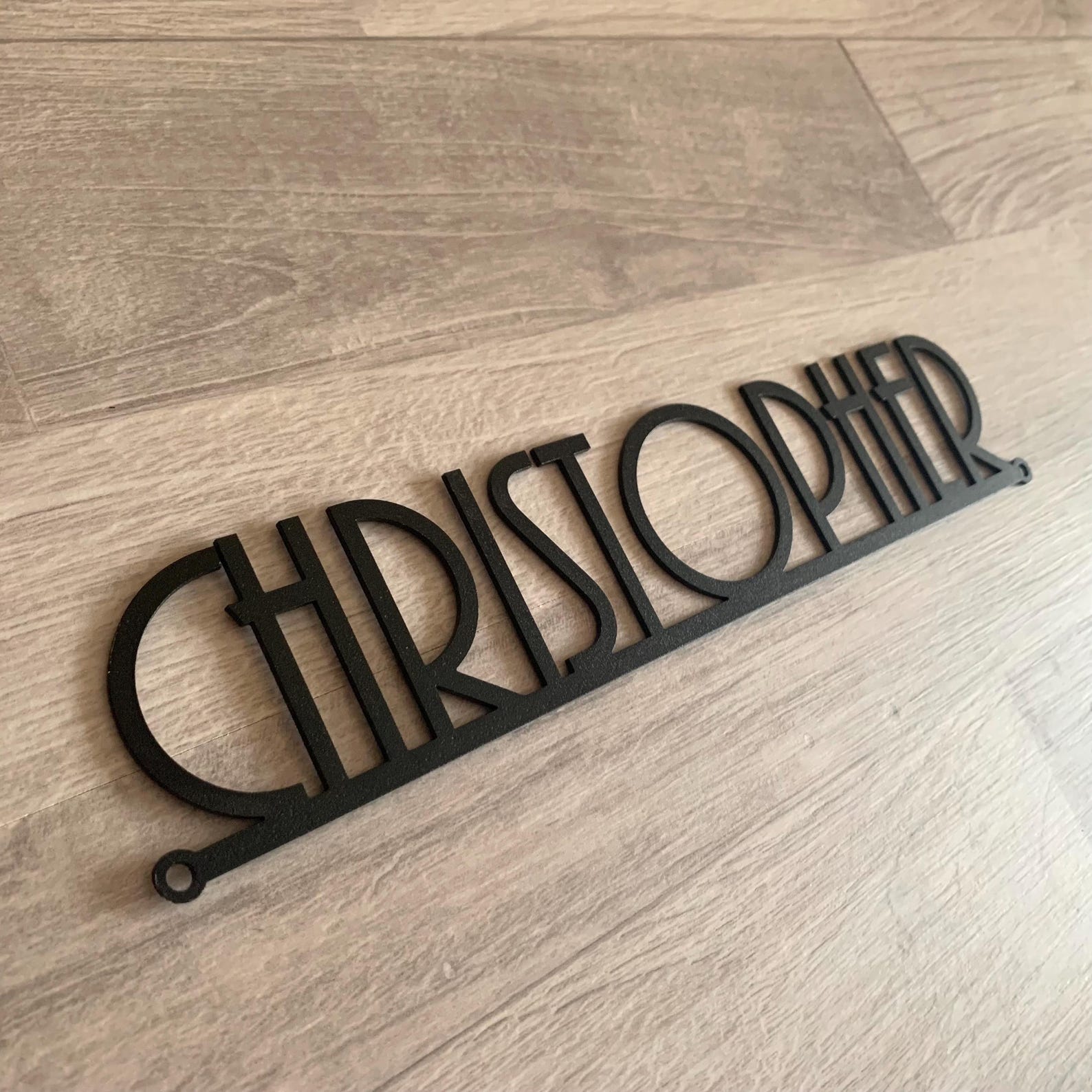 Custom Metal Office Sign, Personalized Name, Business Wall Decor, Laser ...
