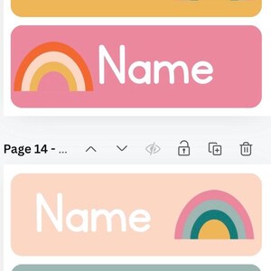 Groovy Vibes Classroom Decor BUNDLE - CANVA TEMPLATE - Etsy