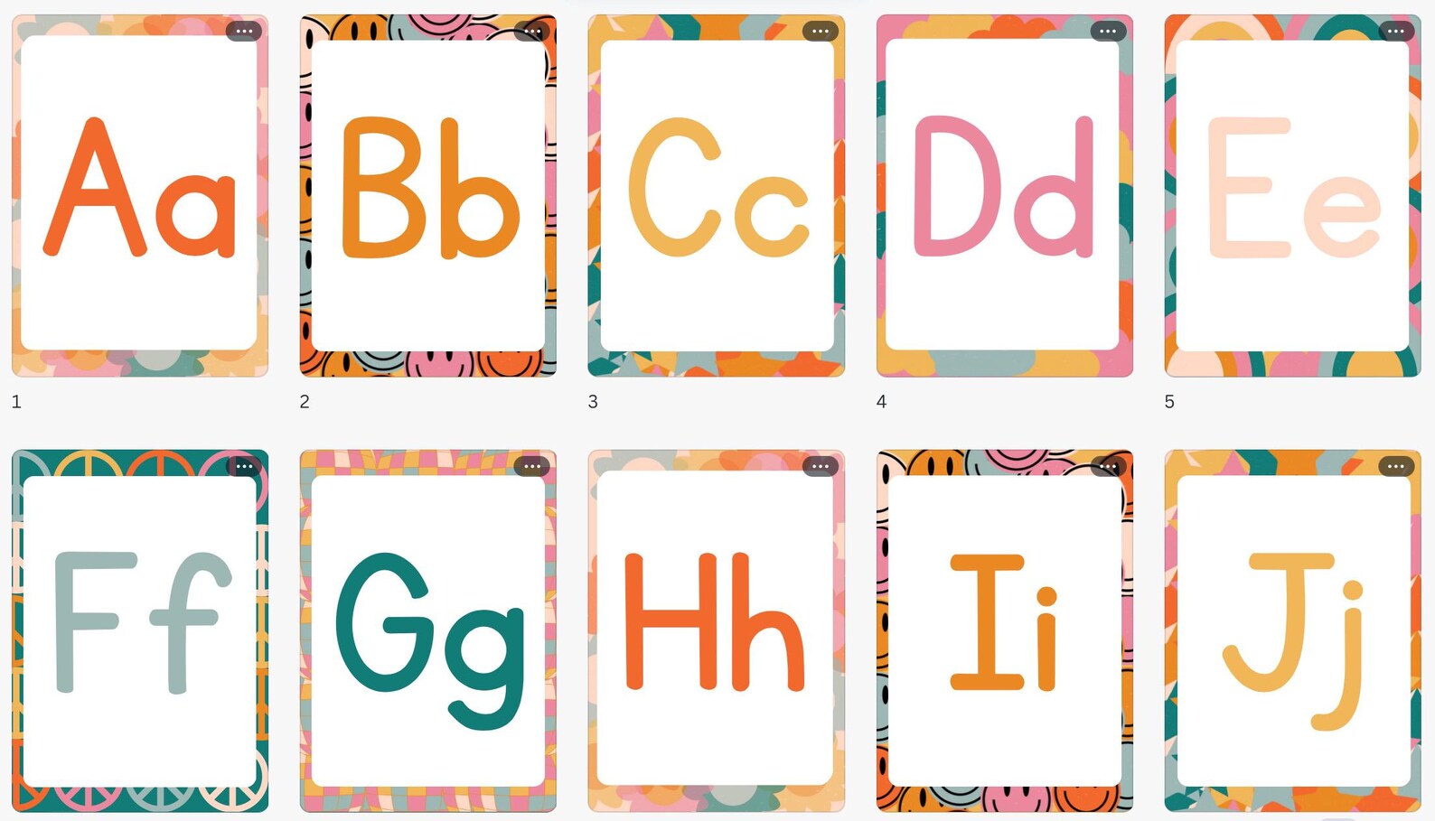 Groovy Vibes Classroom Decor BUNDLE - CANVA TEMPLATE - Etsy