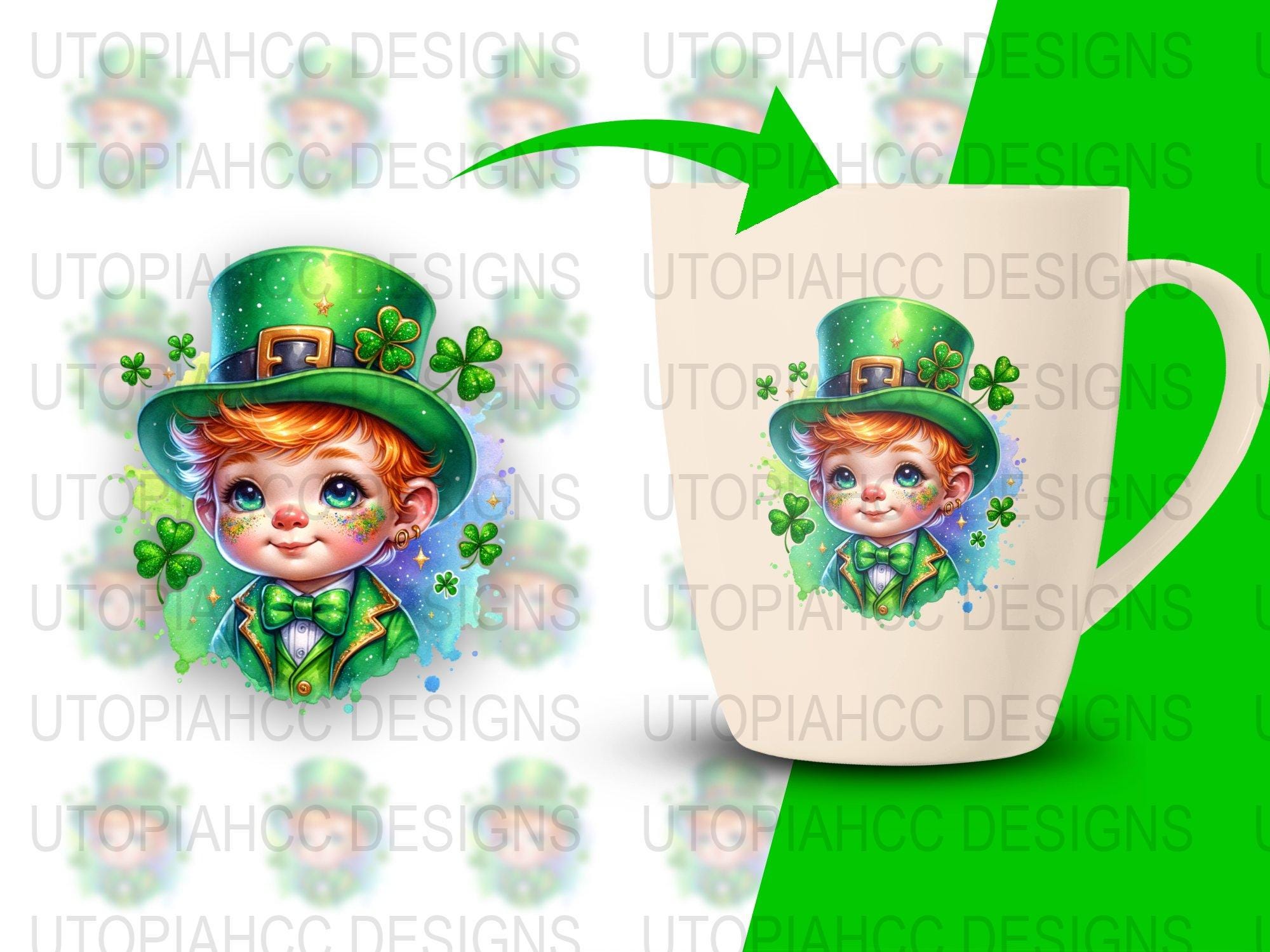 Baby Leprechaun Clipart for St Patricks Day, Cute Leprechaun PNG With ...