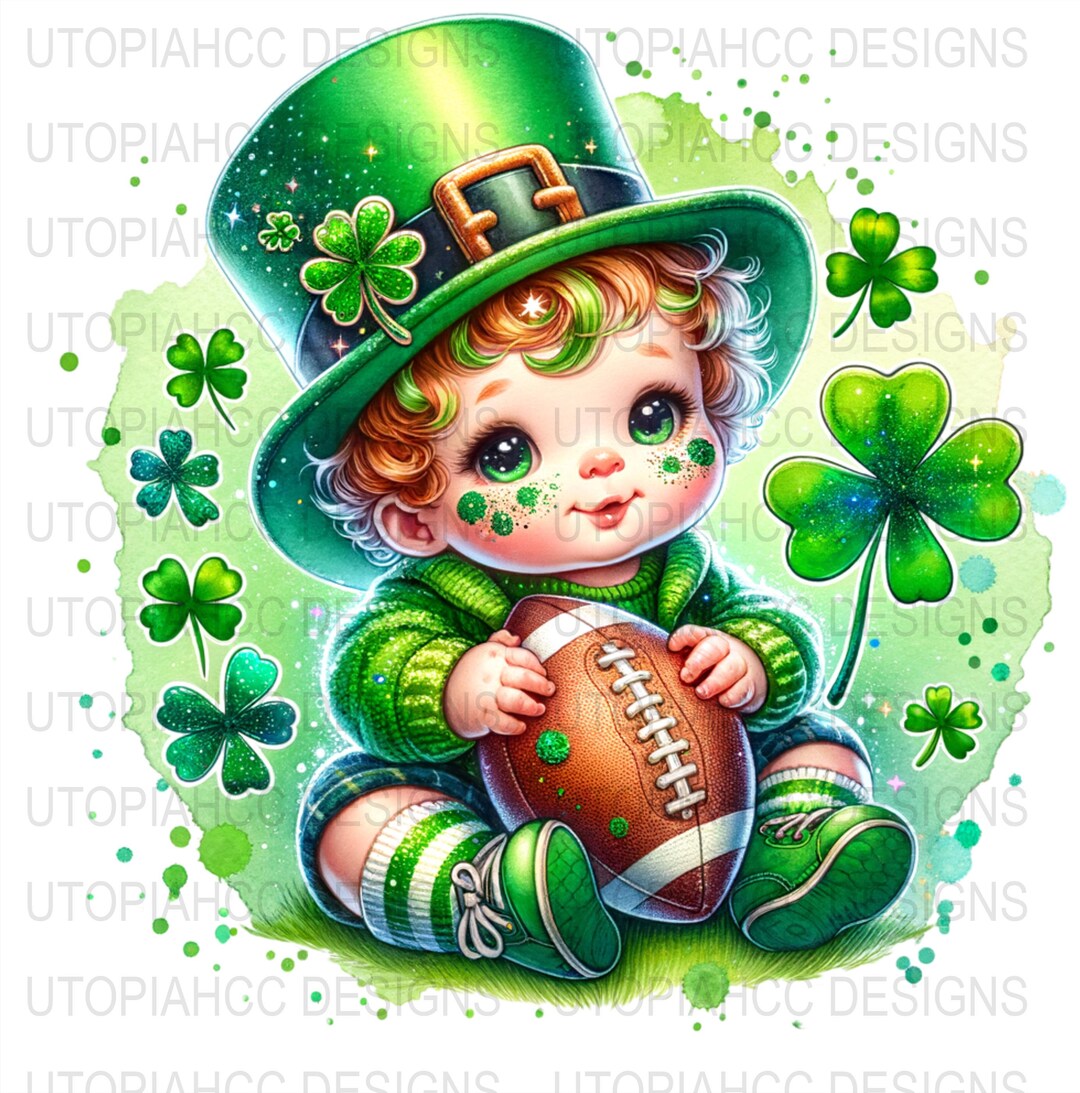 Baby Leprechaun PNG Clipart, Cute St Patricks Day PNG, Shamrock Clipart ...