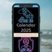 Cool 2025 Gamer Calendar / 2025 Streamer Calendar / 2025 Day Planner - Etsy