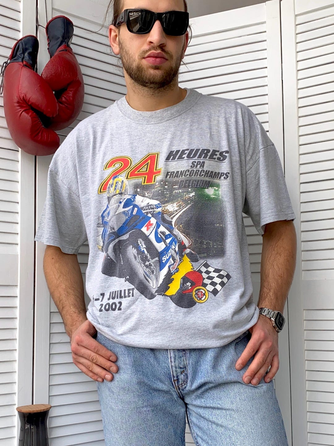 Vintage SPA Suzuki Moto Racing Y2K Tee Shirt - Etsy